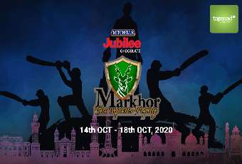 Markhor Champions Trophy Live Tape Ball Tournament